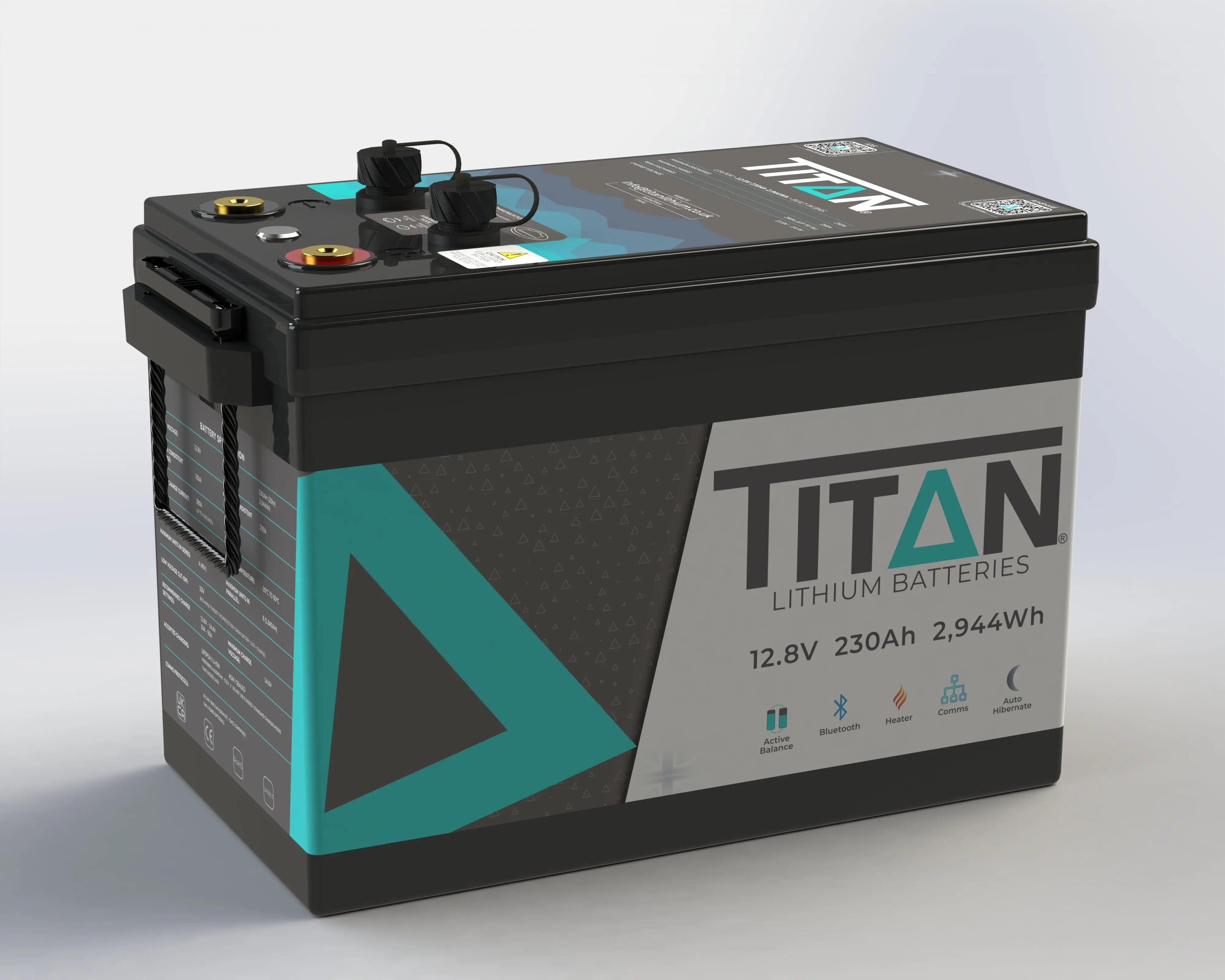 CLEARANCE: TITAN 230Ah 12V Lithium Battery | Lifetime Warranty | £560 ...