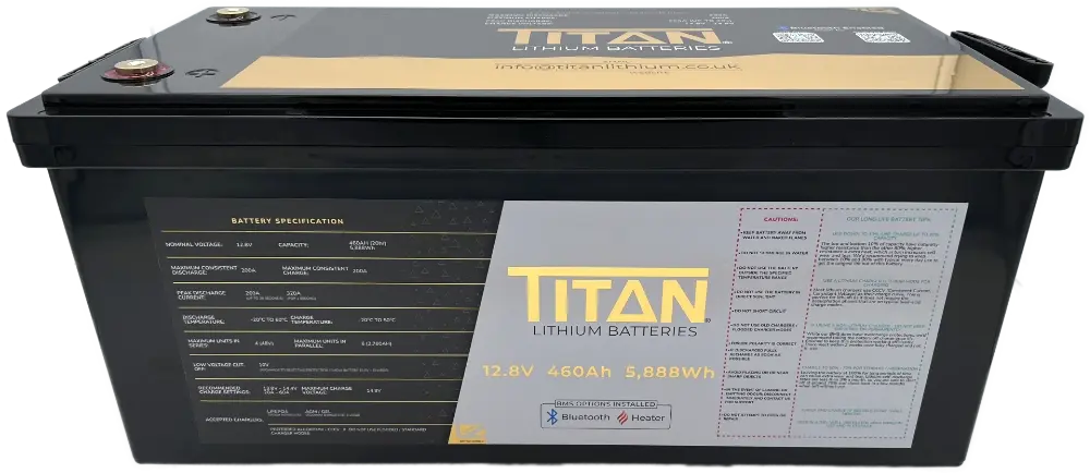 TITAN Lithium Gold 12V 460Ah Battery